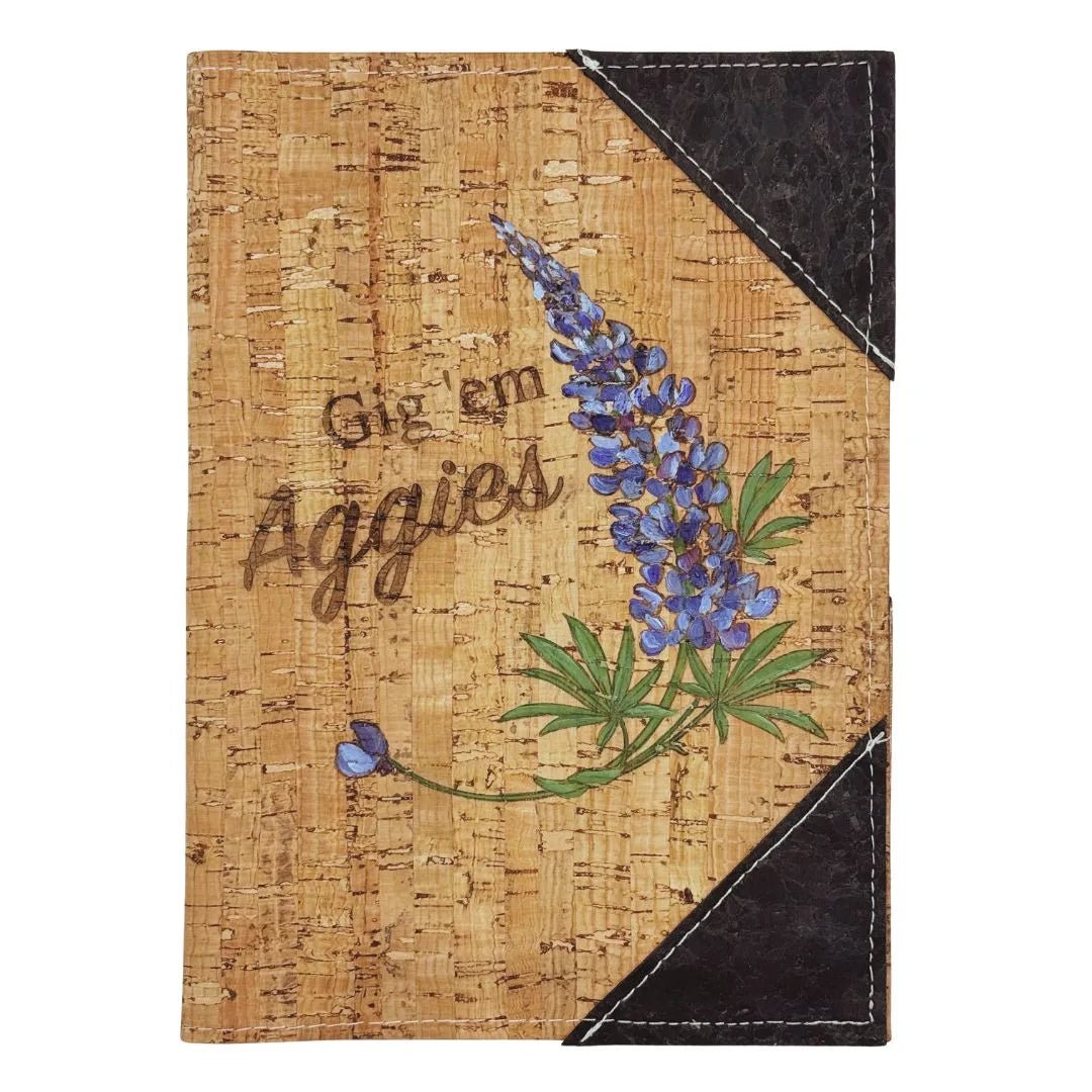 Hand-Painted Cork Notebook Cover (Refillable) – Texas Cork Company